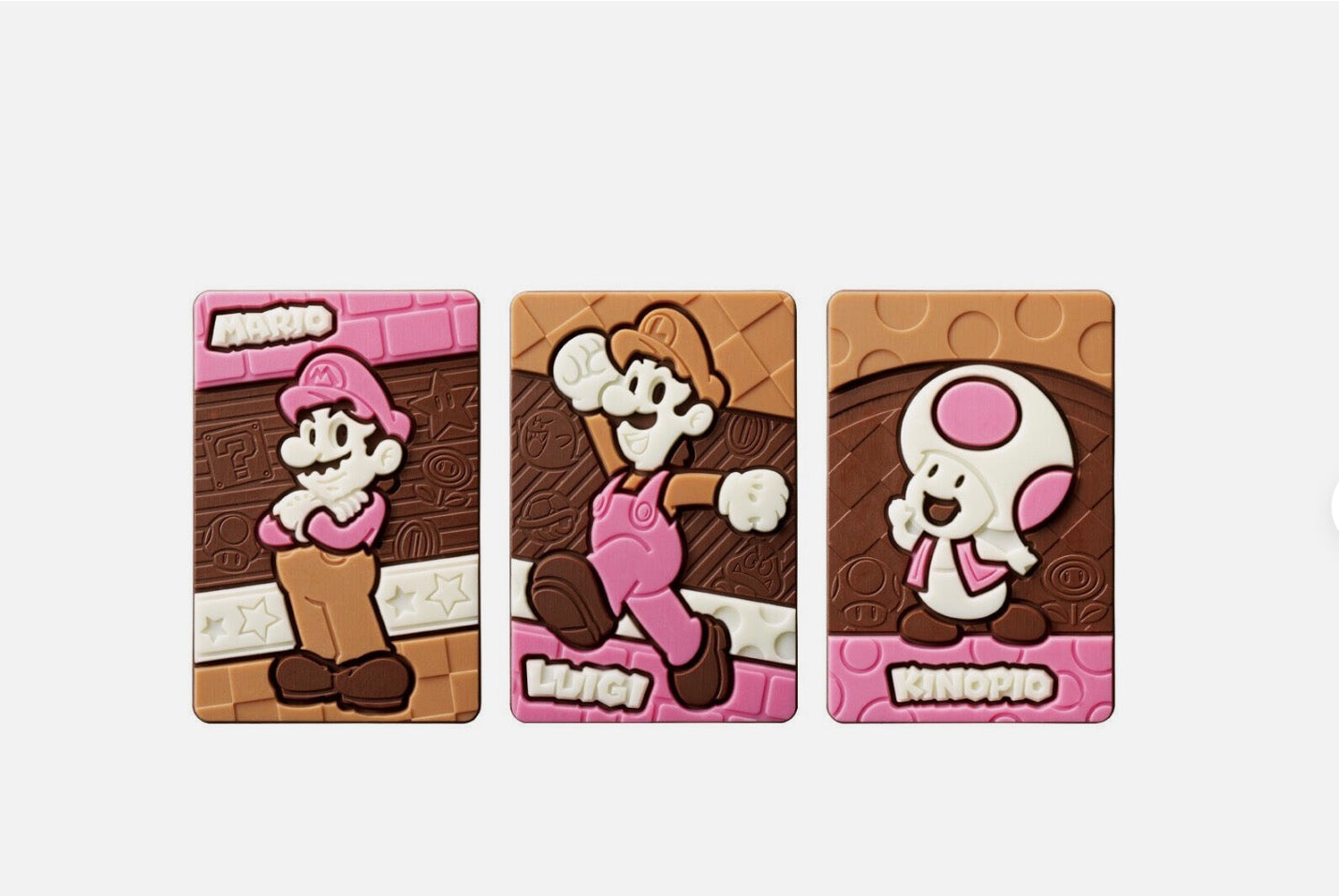 Bandai, Super Mario, "Kyarapaki", chocolat, bonbons japonais aléatoire