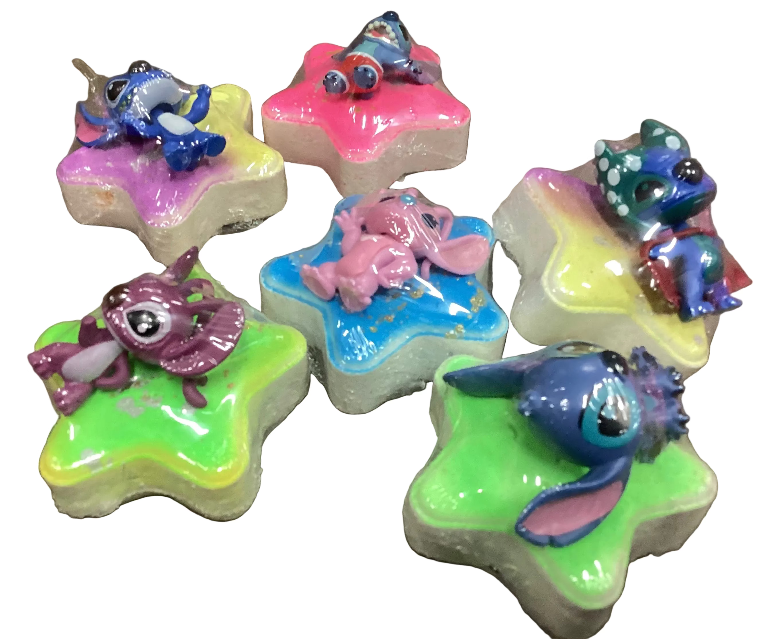 Bombe de bain avec personnage Stit-ch aléatoire