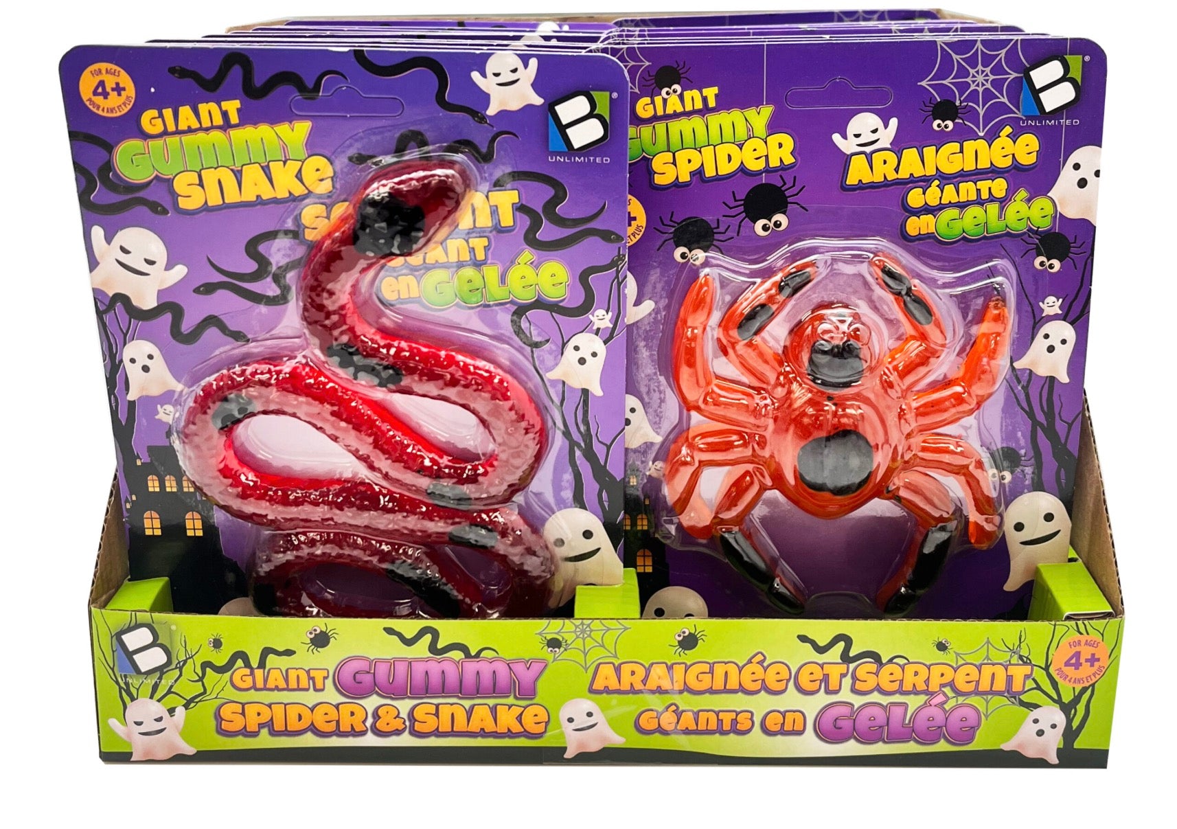 Bonbons araignée ou serpent géant